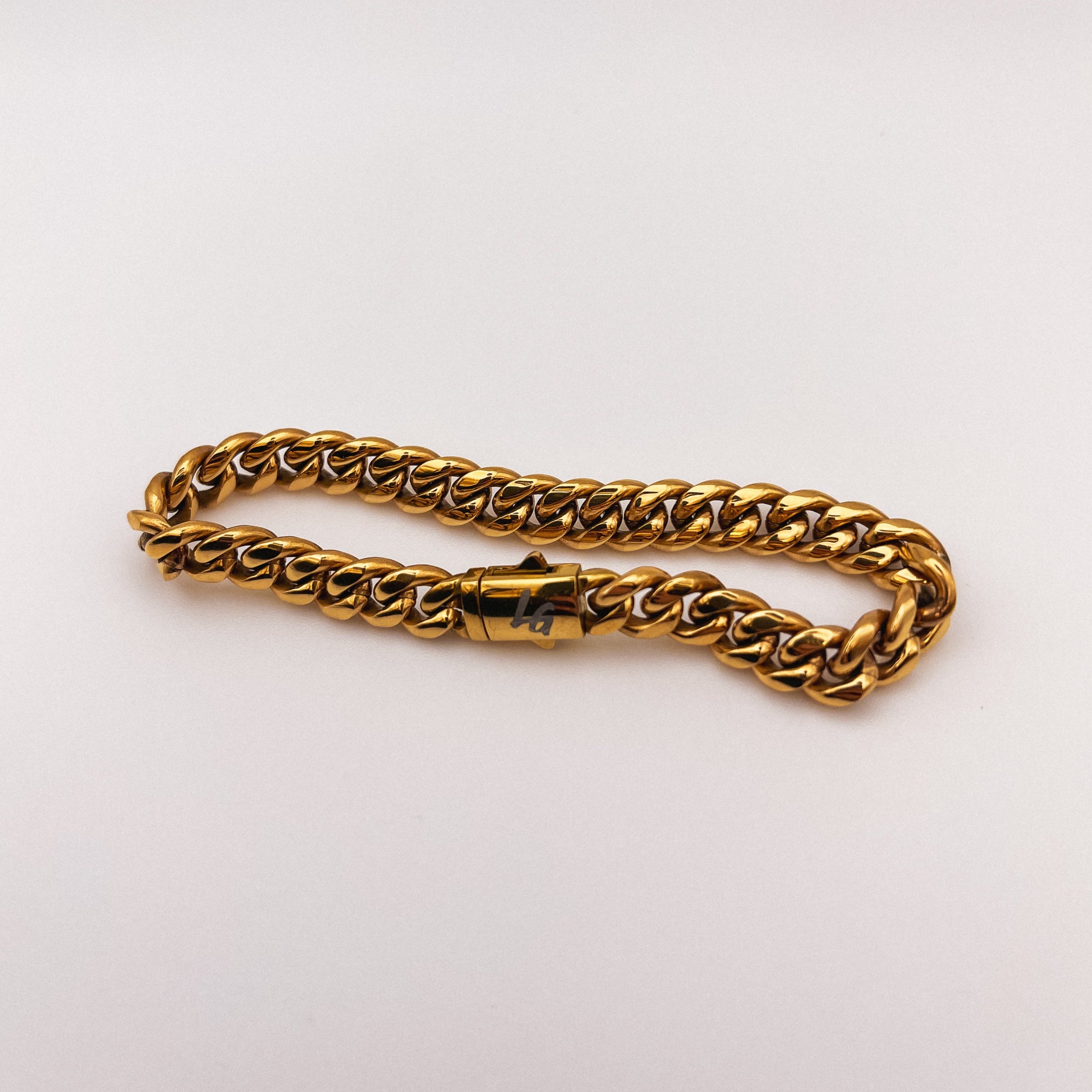 LuxeLink LG 18k Gold Bracelet - LG306 – LuxeGents